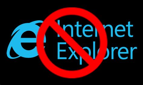 HOWTO Disable And Enable Internet Explorer On Windows Kurt Shintaku S Blog
