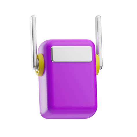 Technology Wifi Modem D Illustration Icon PNG