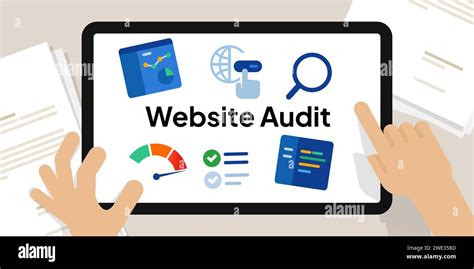 Data Auditing Stock Vector Images Alamy