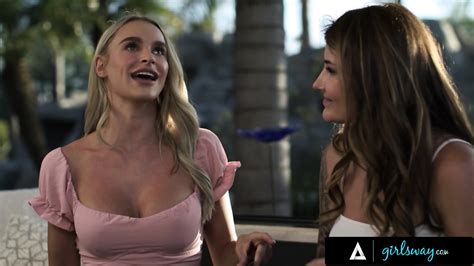 Girlsway Busty Babes Adria Rae And Emma Hix Have Wild Scissoring Fuck Eporner