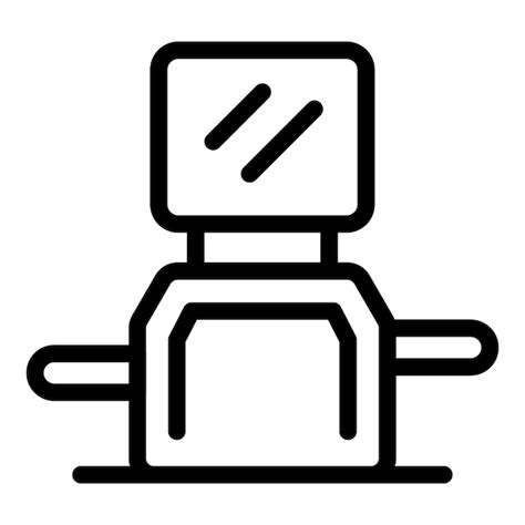 Premium Vector Airport Security Body Scanner Detecting Illegal