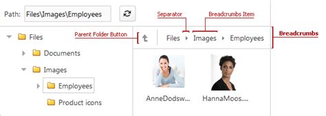 Breadcrumbs Aspnet Web Forms Controls Devexpress Documentation