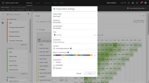 View Density In Analysis Workspace Adobe Analytics