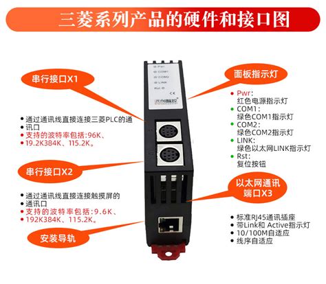 三菱FX转以太网模块 技术文档 PLC转以太网通讯专家