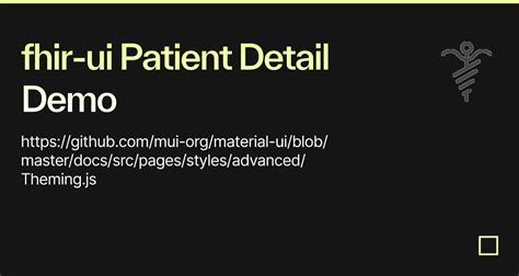 Fhir Ui Examples Codesandbox