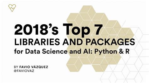 Top Libraries And Packages For Data Science And AI Python R Fritz Ai