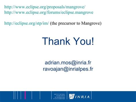 Connecting Soa Artefacts In Eclipse The Mangrove Soa Modeling Framework Ppt Computer
