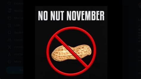 No Nut November Ένας μήνας χωρίς σεξ And αυτοϊκανοποίηση Ekritigr