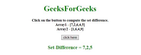 calculer la différence d ensemble à l aide de arrayx javascript stacklima