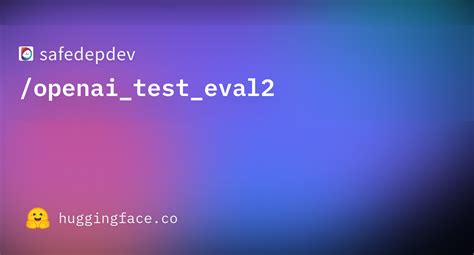 safedepdev openai test eval2 at main