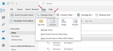 How To Change Outlook View Customize Your Email Experience In 2024 Kartik Mehta S Blog
