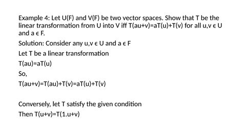 Linear Transformationspptx Linear Trans Ppt