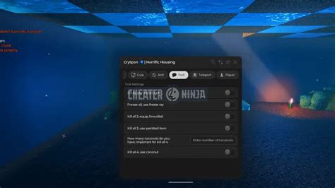 Crytpon Hub Horrific Housing Script Troll Teleport Cheaterninja