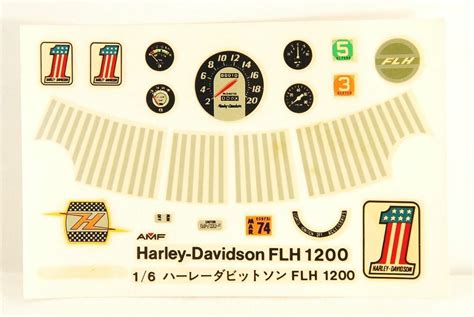 Купить Модель мотоцикла TAMIYA 1/6 HARLEY DAVIDSON FLH1200 AMF BIG ...