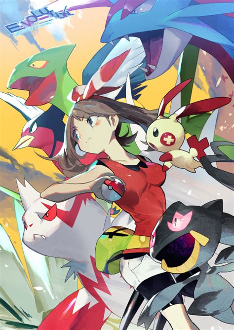 May Banette Plusle Salamence Sceptile And More Pokemon And More Drawn By E Volution