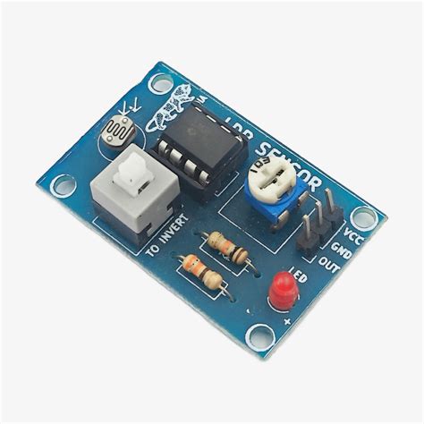 Ldr Light Sensor Module With Day Night Invert Logic Quartzcomponents