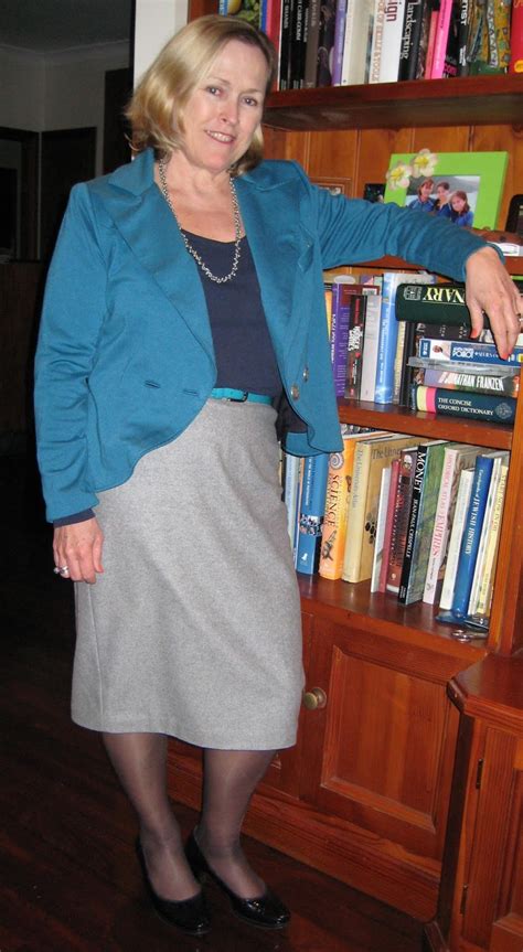 My Fabrication Grey Pencil Skirt