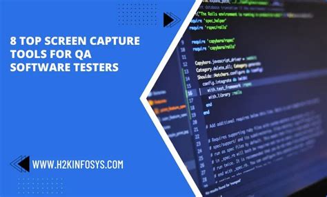 8 Top Screen Capture Tools For Qa Software Testers