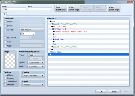 Hidden Timer But Only Once Rpg Maker Forums