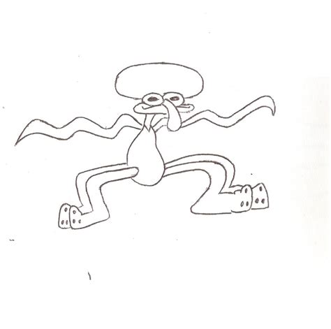 Squidward Tentacles By Chaos Toon On Deviantart