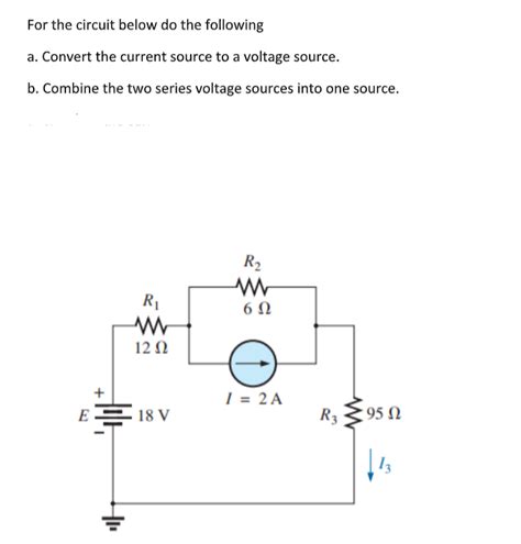 Solved For The Circuit Below Do The Following A Convert The Chegg Com