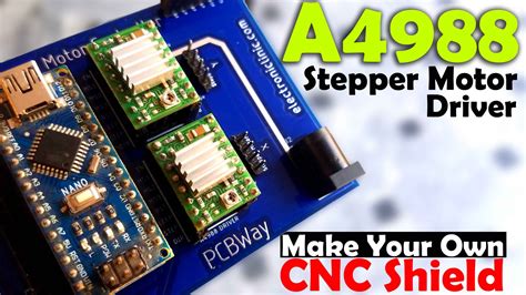 A4988 Stepper Motor Driver With Arduino Nema17 A4988 Driver