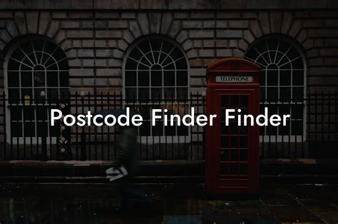 Postcode Finder Finder Uk Postcode Database Csv And Mysql Postcodes