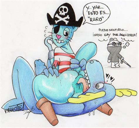 Post 2710668 Happytreefriends Lumpy Parasitedeath Russell Themole