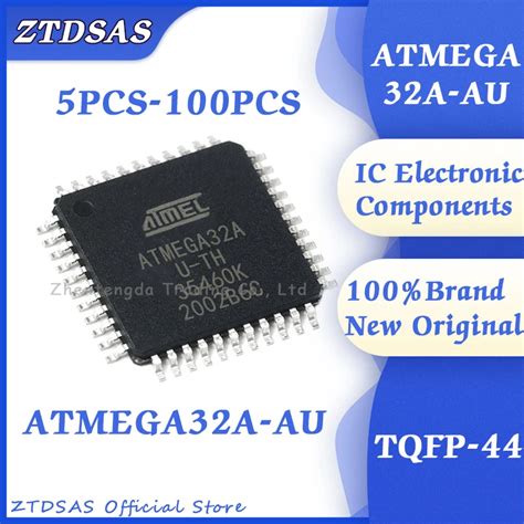 5 100pcs New Atmega32a Au Atmega32a Atmega32 Atmega Ic Tqfp 44 Integrated Circuits AliExpress