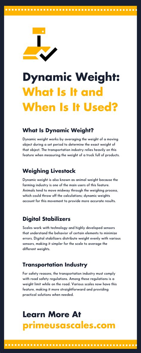 Dynamic Weight What Is It And When Is It Used