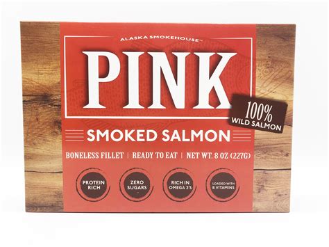 8oz Smoked Pink Salmon World Wide Gourmet Foods