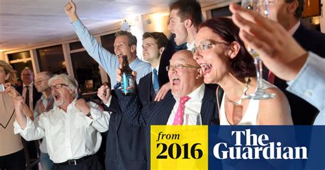 Uk Votes To Leave Eu After Dramatic Night Divides Nation Brexit The