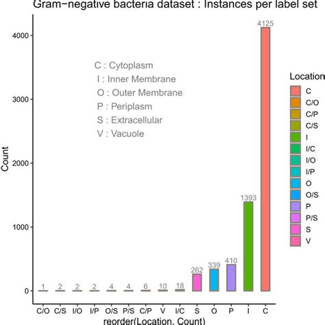 Observed Localization Sites Of Proteins In Gram Negative Bacteria