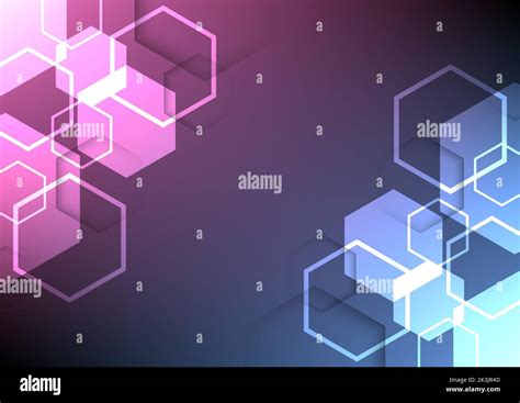 Abstract Hexagon Futuristic Technology Background Vector Illustration Stock Vector Image And Art