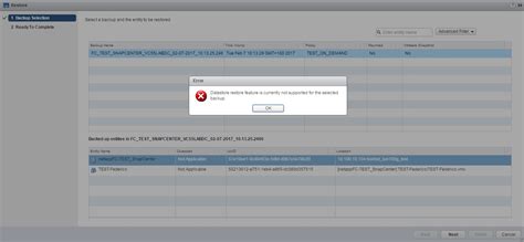 Solved Restore Datastore Vscsnapcenter Netapp Community
