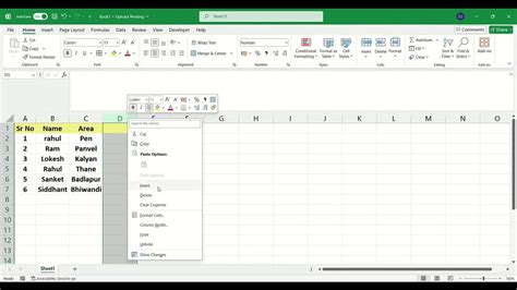 Sg Marathi Excel Youtube