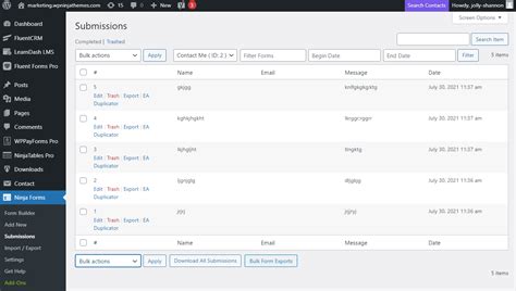 Ninja Forms Vs Wp Fluent Forms Two Plugins Compared