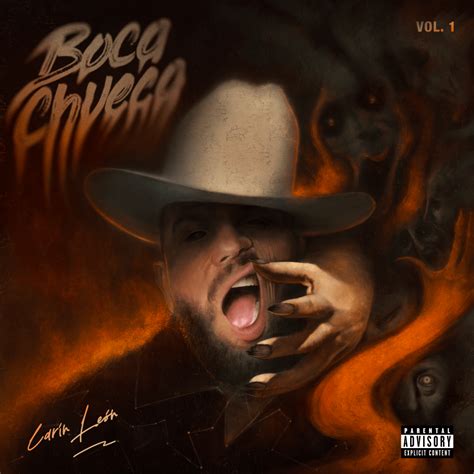 Carín León Reveals Tracklist Cover Of New Album ‘boca Chueca Vol 1