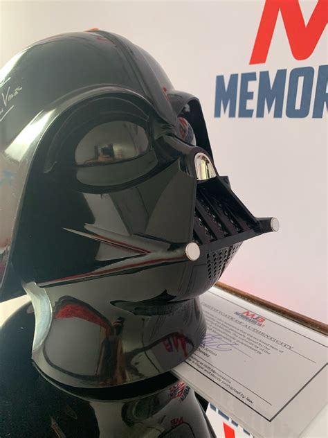 Dave Prowse Signed Darth Vader Helmut Full Size Star Wars Jsa Authenti