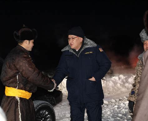 Сангийн сайд Б Жавхлангаар ахлуулсан шуурхай бүлэг Төв аймгийн сумдад ажиллаж байна