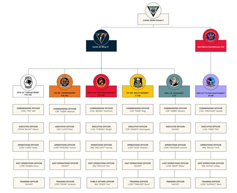 Vcsg 3 Structure Virtual Carrier Strike Group Three