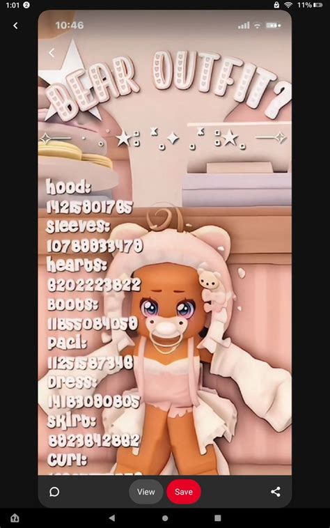 Bear Outfits Role Play Outfits Roblox Codes Roblox Roblox