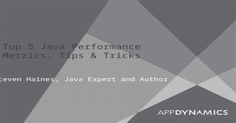 Download Pptx Powerpoint Top 5 Java Performance Metrics Tips And Tricks