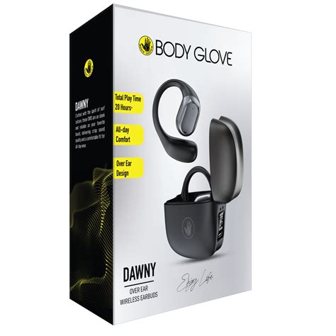 Body Glove Dawny Black Ows Earbuds Open Ear Wireless