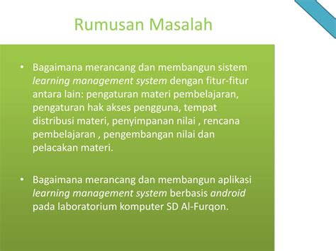 Ppt Rancang Bangun Aplikasi Learning Management System Berbasis Android Powerpoint