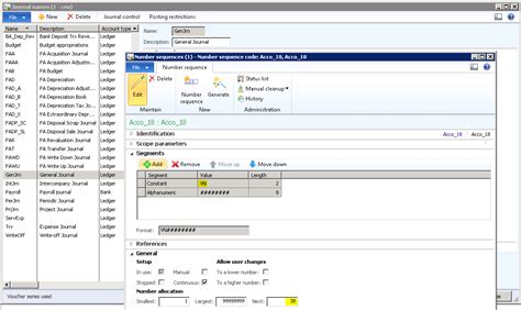 Importing A General Journal Using Data Importexport Framework Ax 2012