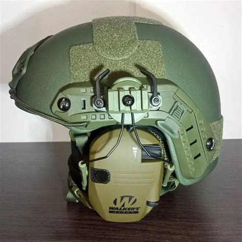Комплект Каска, Шлем Тактический, Защита FAST NIJ IIIA Баллистический ...