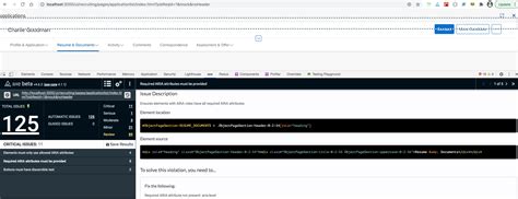 Objectpagesection A11y Required Aria Attribute Not Present Aria Level · Issue 1166 · Sap