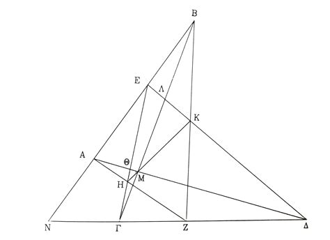 ho history overview original proof of pappus hexagon theorem