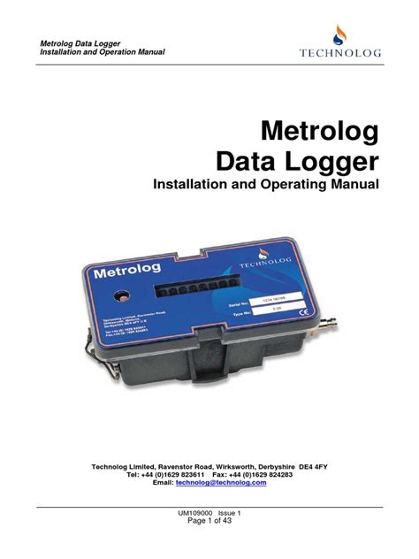 Manual Data Logger Pdf Electrical Connector Flow Measurement